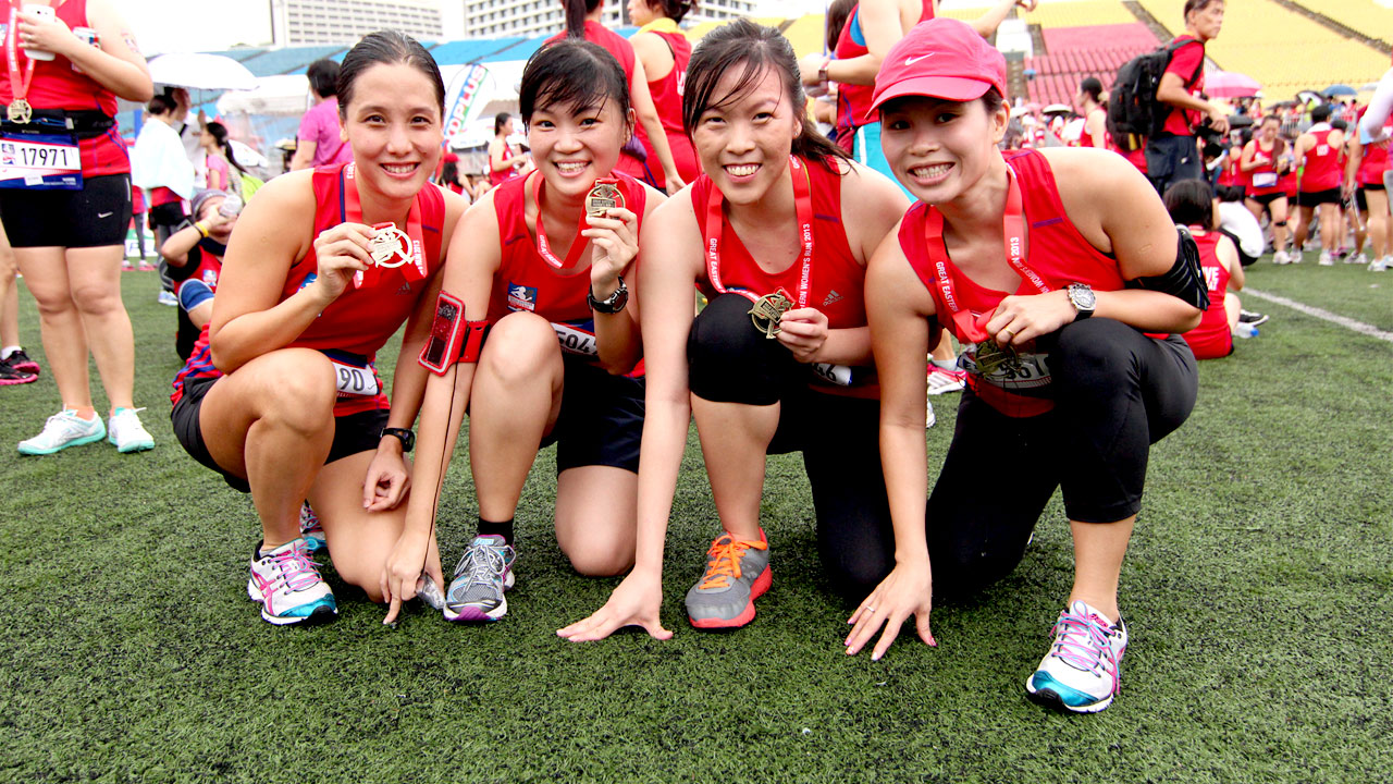 Live Great and Run Hard at the Great Eastern Women’s Run Singapore 2013