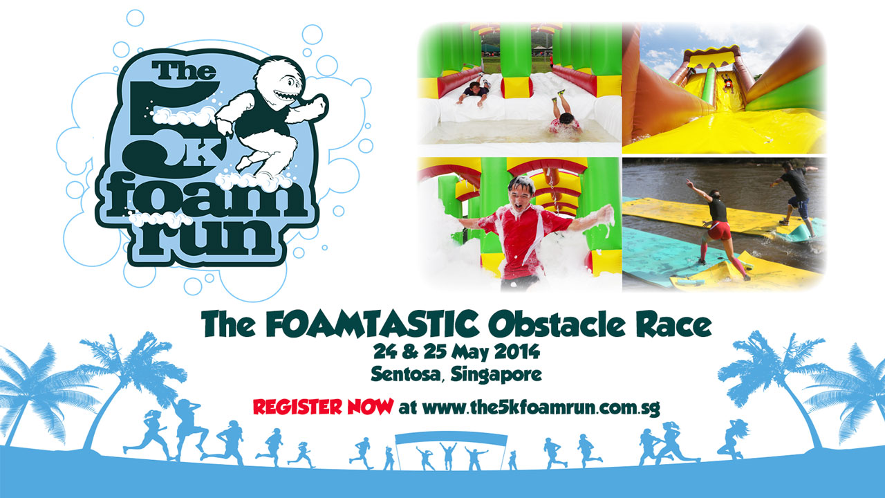 The 5K Foam Run 2014 | RunSociety – Asia's Leading Online Running Magazine