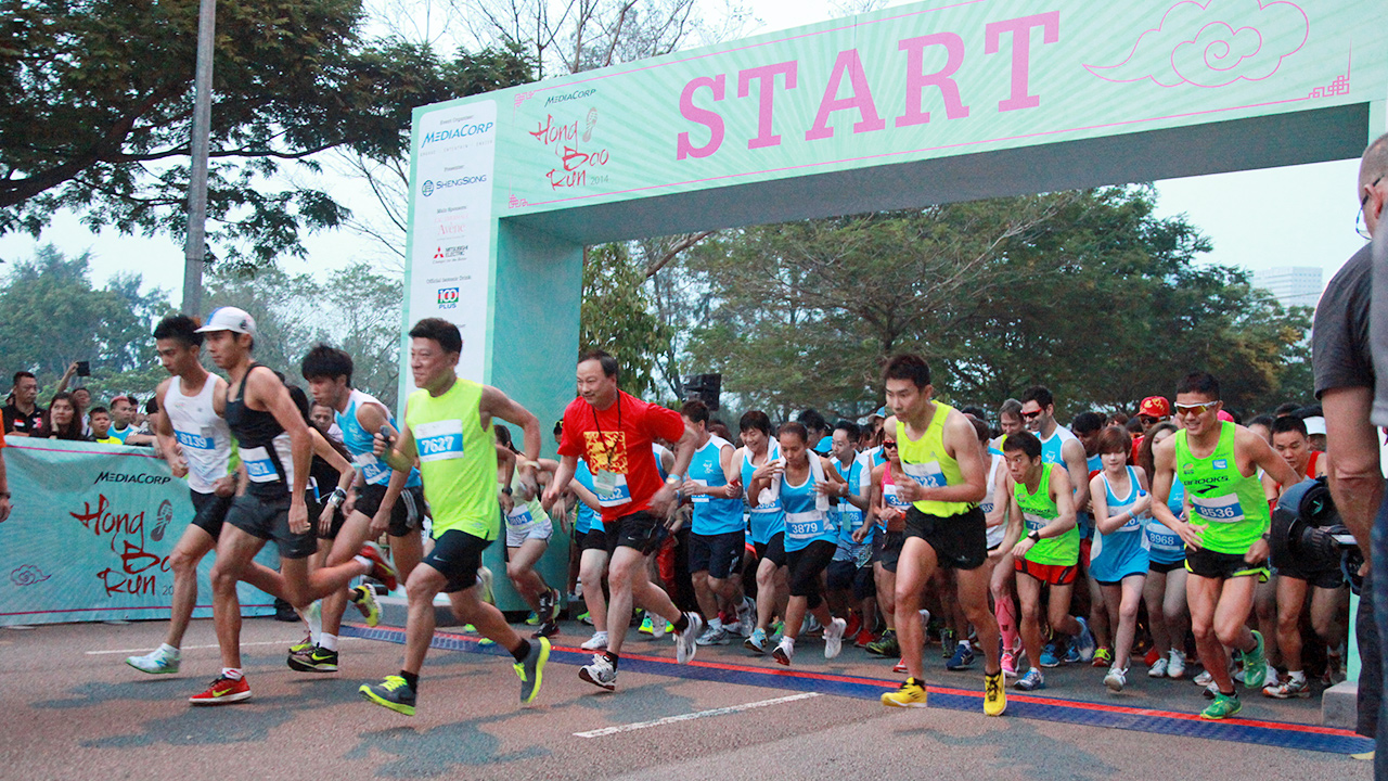MediaCorp Hong Bao Run 2014: SEA Games Gold Medalist Mok Claims Top Spot