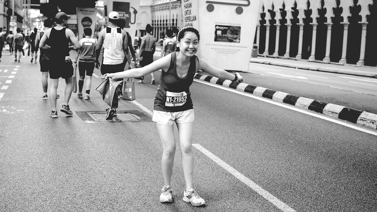 Sim Yan Lin Sets Her Running Sights Down Under