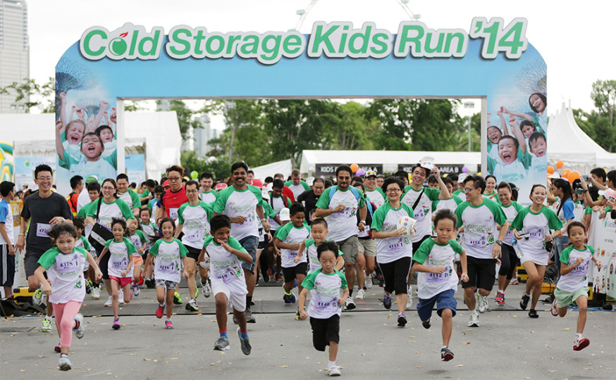Cold Storage Kids Run 2014: Families Revel in Brand New Venue at ...