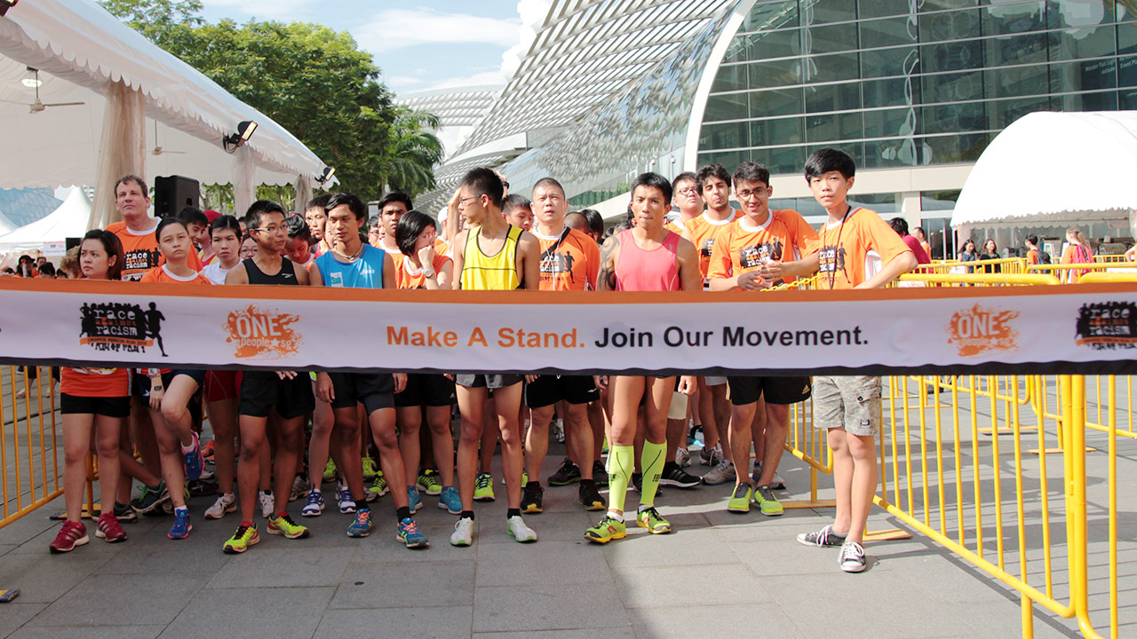 Orange Ribbon Run 2014 Saw Youths Taking the Lead to Pledge Their ...