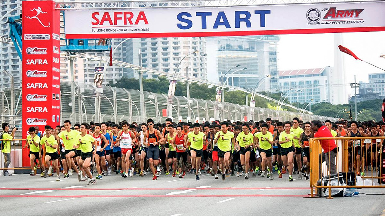 SAFRA Singapore Bay Run & Army Half Marathon 2014: Together We Ran and ...