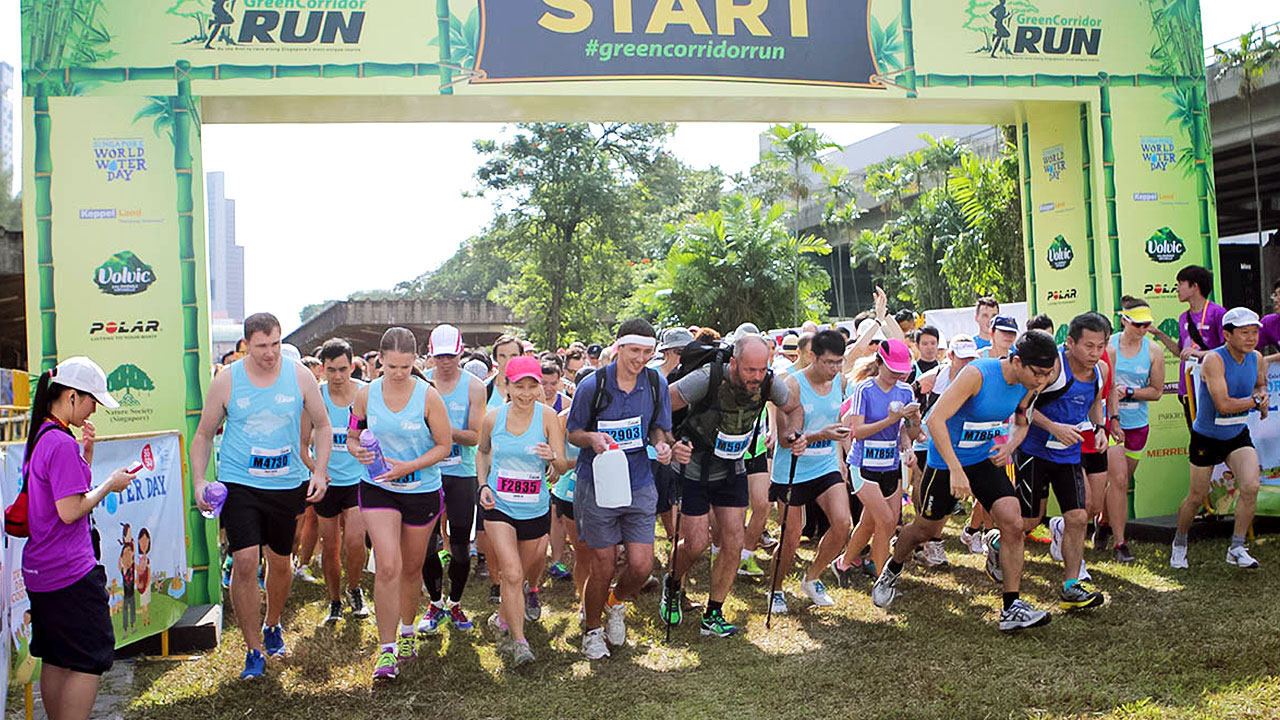 The Green Corridor Run 2015: Waste Sweat Not Water