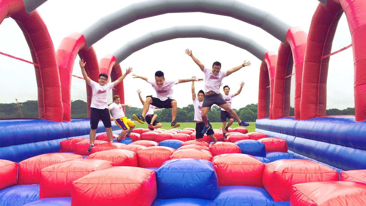 BounceOFF! onto Asia’s Largest Inflatable Race in Singapore