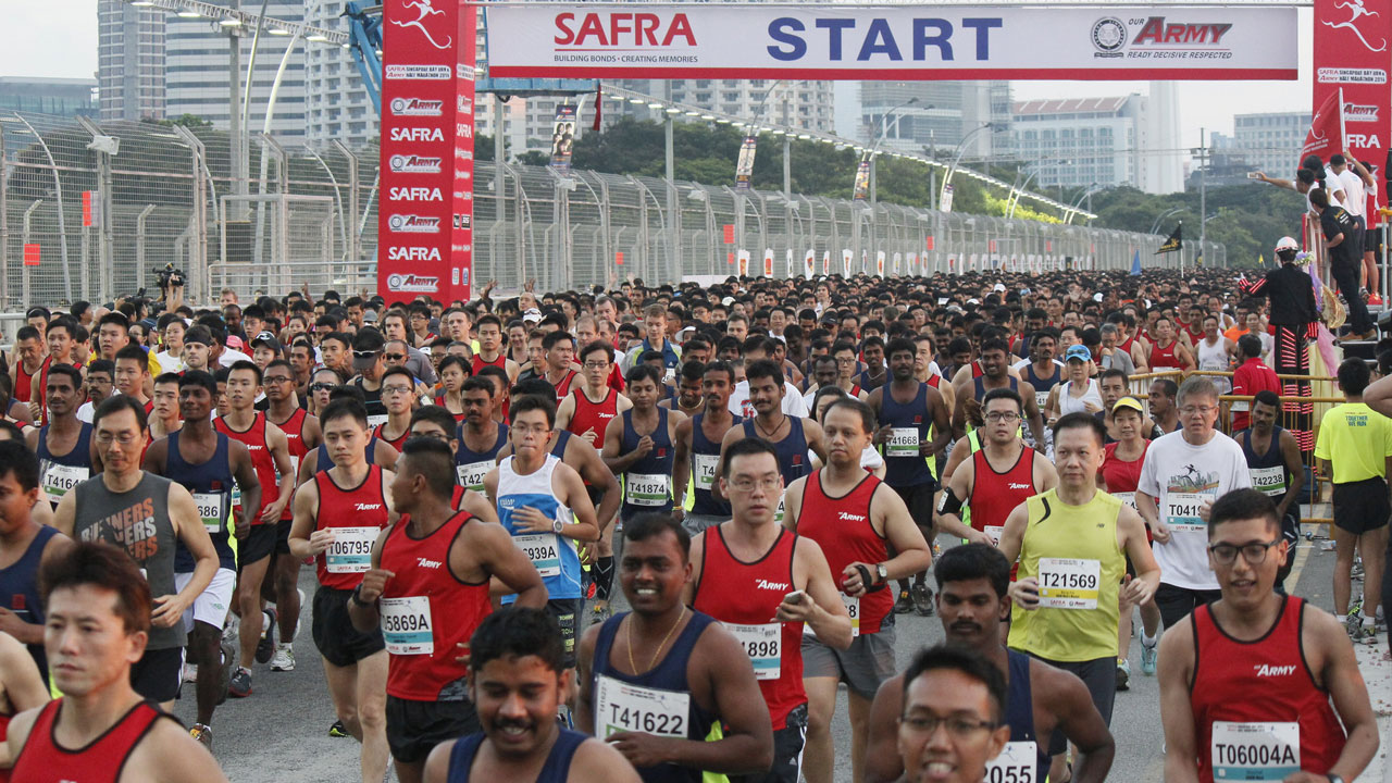 SAFRA Singapore Bay Run & Army Half Marathon 2016 | RunSociety – Asia's ...