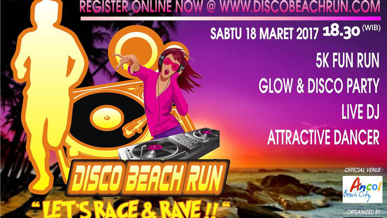 Disco Beach Run Jakarta 2017 | RunSociety – Asia's Leading Online ...