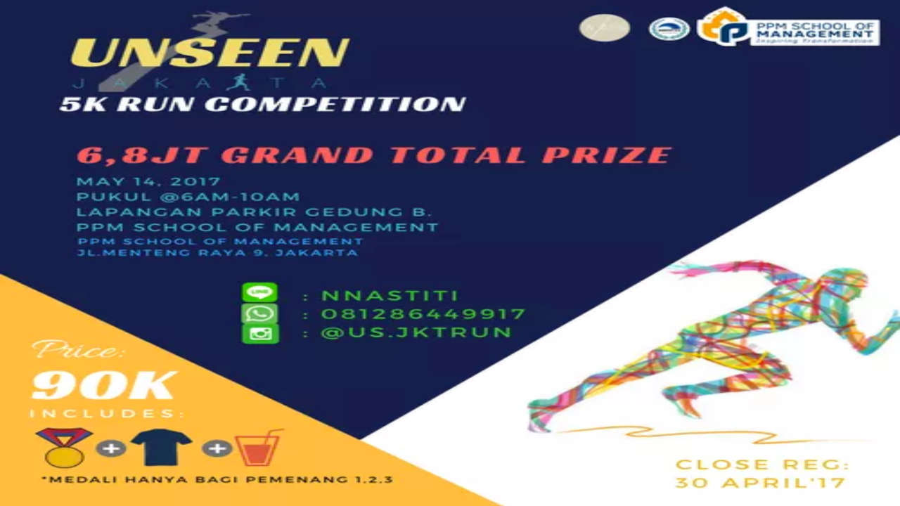 Unseen Jakarta 5K Competition Run 2017 | RunSociety – Asia's Leading ...