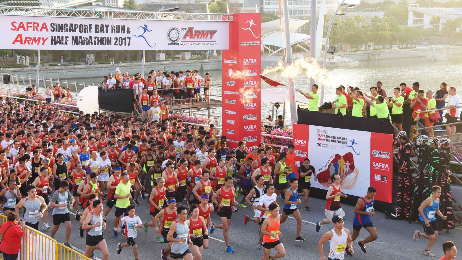SAFRA Singapore Bay Run & Army Half Marathon To Intensify Runners ...