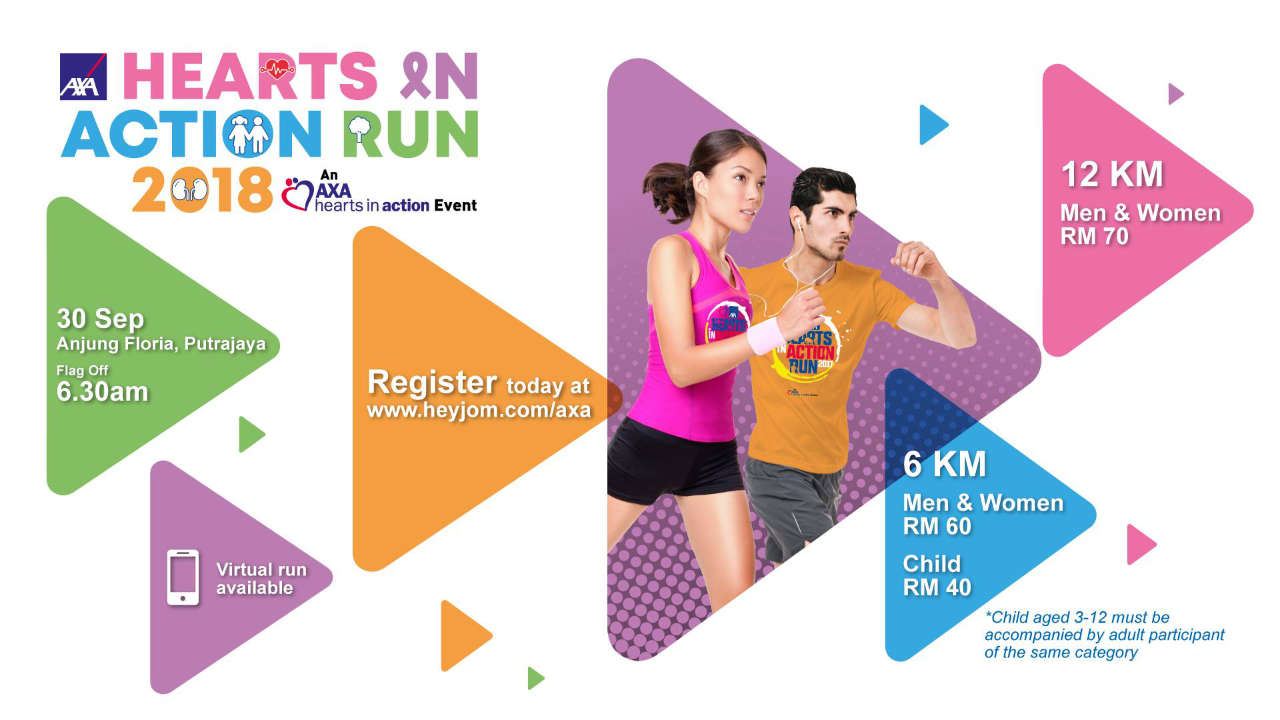 AXA Hearts In Action Run 2018 | RunSociety – Asia's Leading Online ...