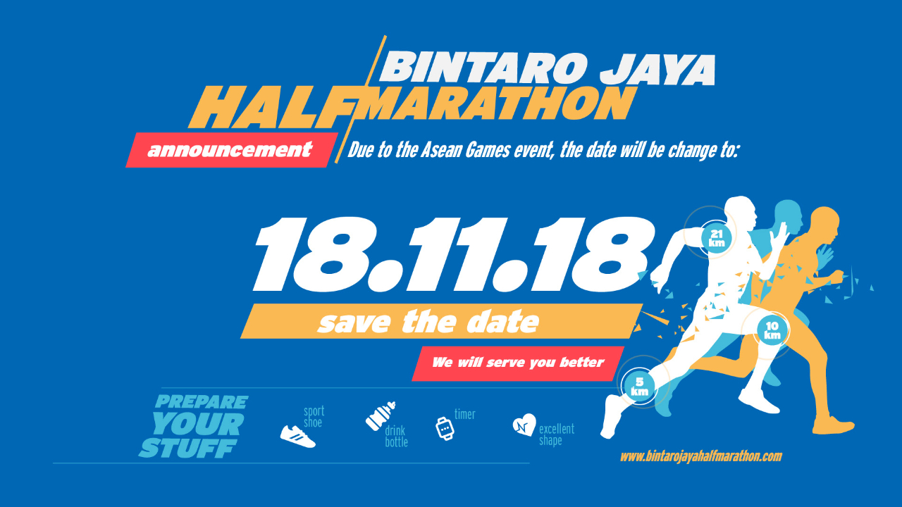 Bintaro Jaya Half Marathon 2018 | RunSociety – Asia's Leading Online ...