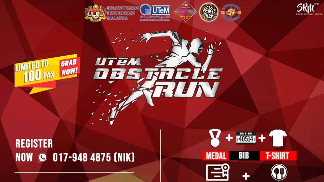 UTeM Obstacle Run 2018 | RunSociety – Asia's Leading Online Running ...