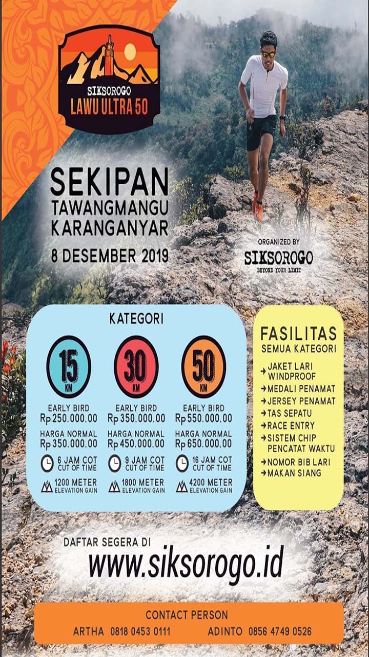Siksorogo Lawu Ultra 50 2019 | RunSociety – Asia's Leading Online Running Magazine