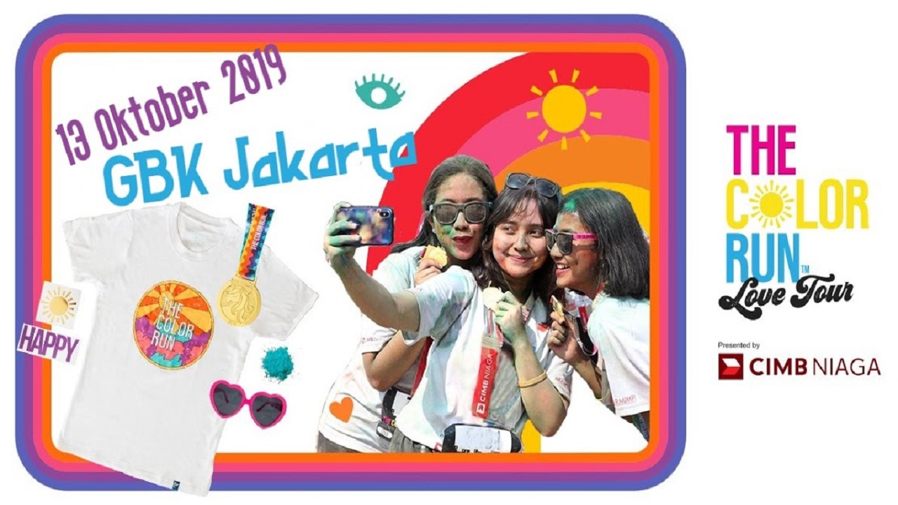 The Color Run Indonesia 2019 | RunSociety – Asia's Leading Online ...