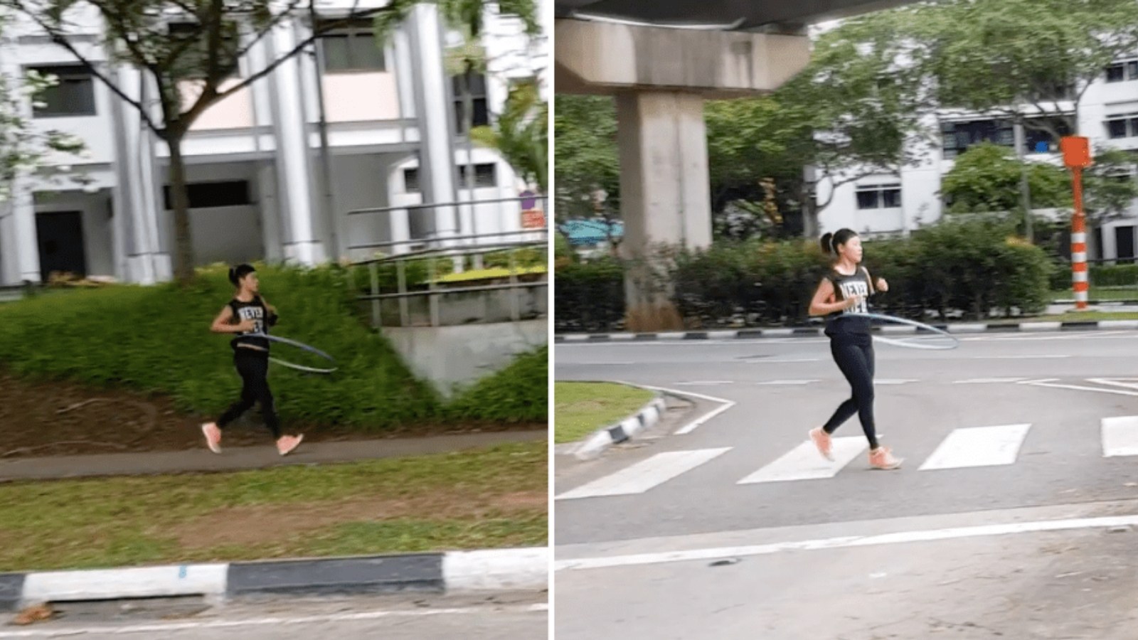 Can You Run While Keeping a Hula Hoop Spinning?