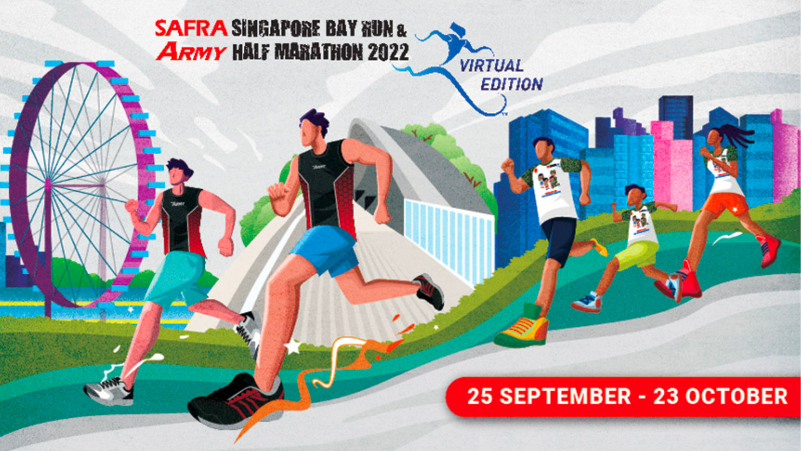 Last Call to Register for SAFRA Singapore Bay Run & Army Half Marathon 2022