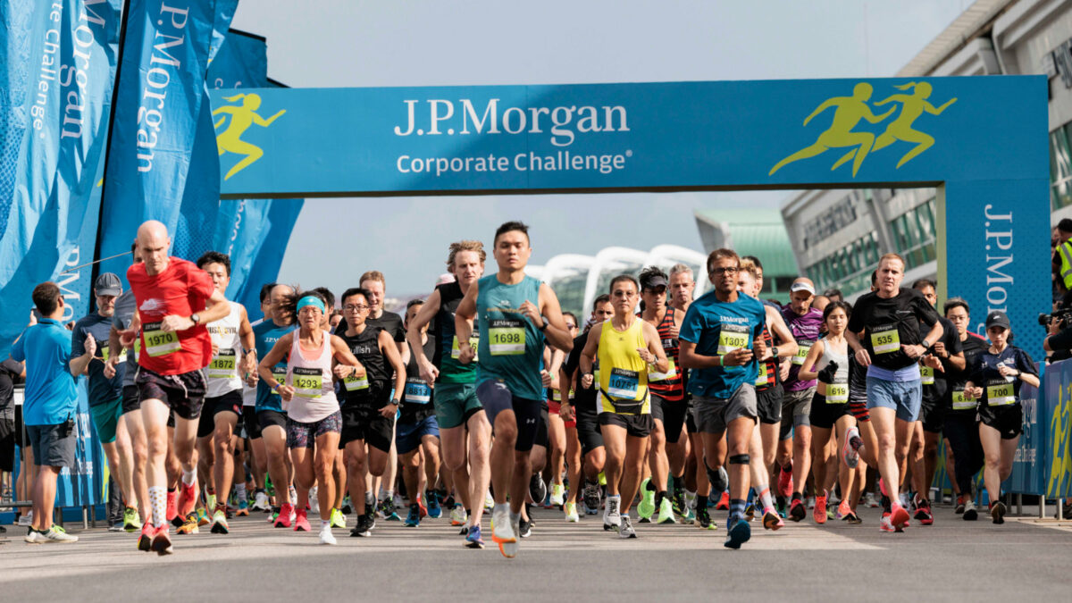Vibrant Participation at the 2024 J.P. Morgan Corporate Challenge in Singapore